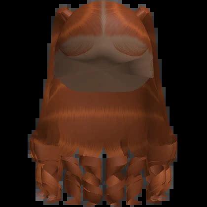 Curly Half Up Half Down Ginger Wig Roblox Item Rolimons