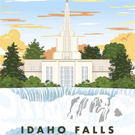 Idaho Falls Temple Etsy
