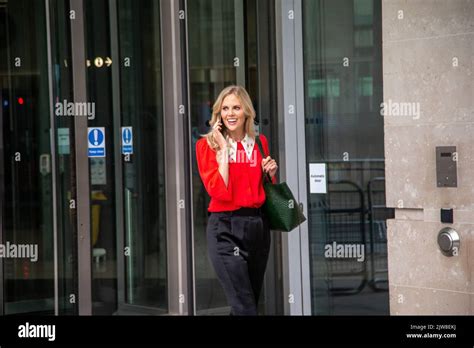 London England Uk 4th Sep 2022 Former Number 10 Aide Cleo Watson K Is Seen Outside Bbc