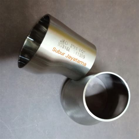 Eccentric Sanitary Stainless Eccentric Reducer 316l 2x1 12 Inch