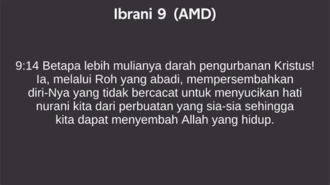 Ibrani 9 Amd Youtube