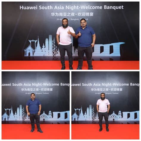 Attended Huawei South Asia Night Welcome Banquet At Intercontinental