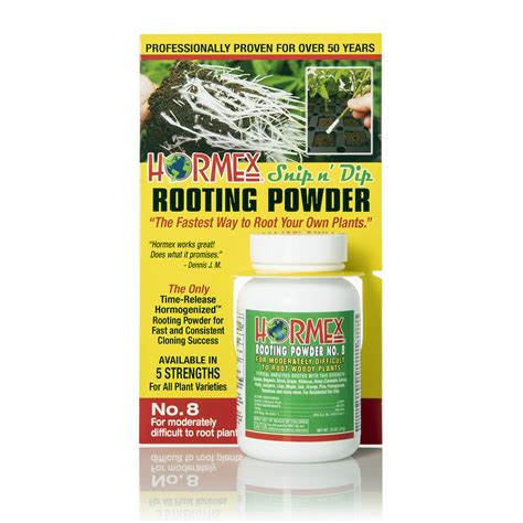 Buy Hormex Rooting Powder 8 Rooting Hormone For Moderately Difficult