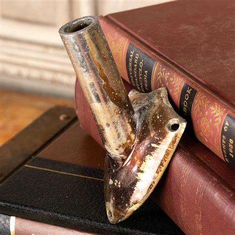 Antique Dettra Metal Classroom Flag Holder