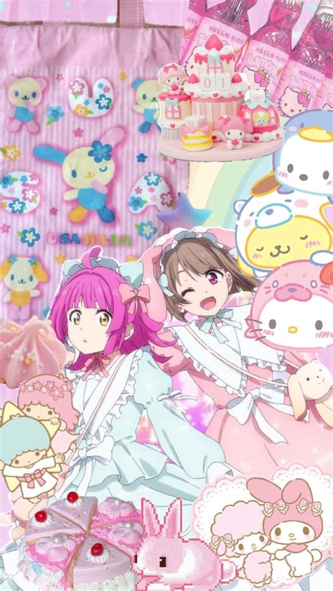 Download Kawaii Anime Characters Cute Background Wallpaper