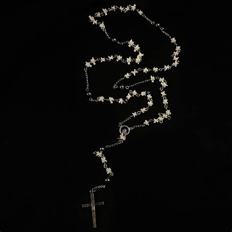 Bone Rosary—stainless Steel Fetalanomaly