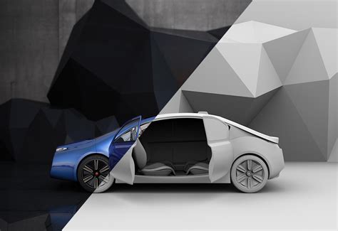 Electric Car Design On Behance
