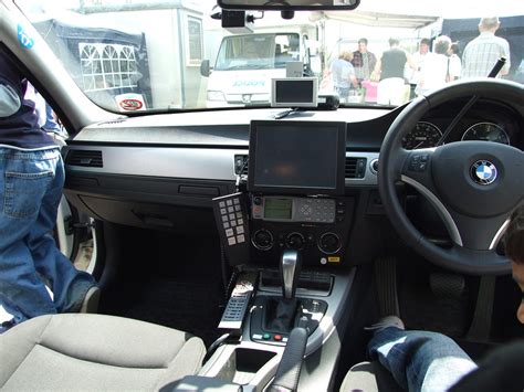 Inside Police Car