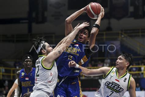 Satria Muda Pertamina Jakarta Kalahkan Pacific Caesar Surabaya Antara