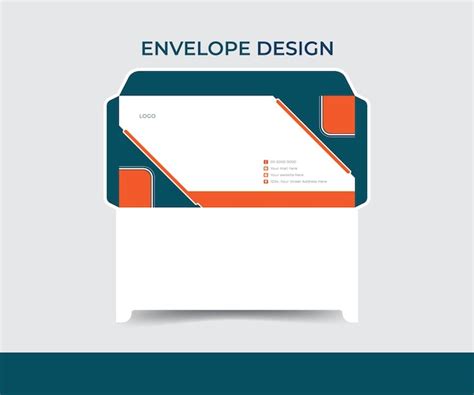 Premium Vector Modern And Corporate Envelope Layout Design Template