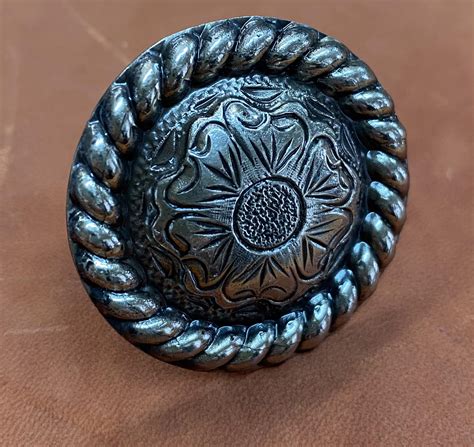 Floral With Rope Conchos Genuine Billy Cook