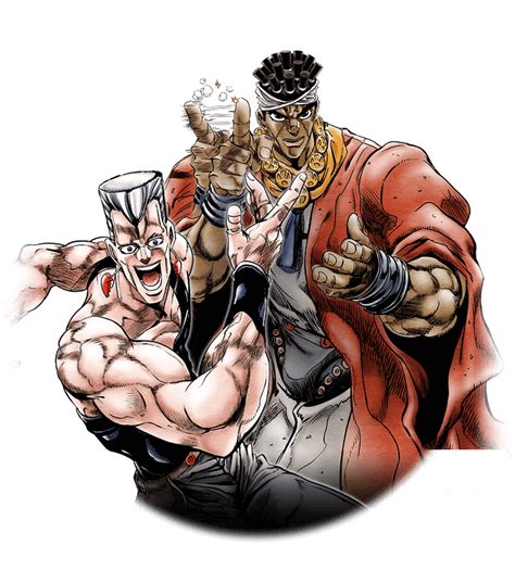 Ssr Polnareff And Avdol Silver Chariot And Magicians Red Jojoss Wiki