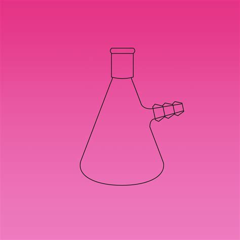Erlenmeyer Flask With Hose Connection Heavy Wall Glass Dixon Science Erlenmeyer Flask With Hose Connection Heavy Wall Glass Dixon Science