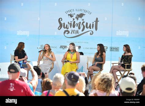 Sports Illustrated Swimsuit 2016 Swim Beach Fan Festival Featuring
