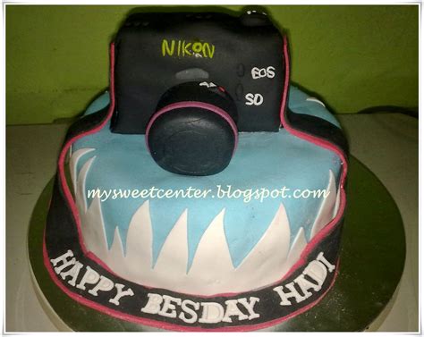 My Sweet Center Camera Cake