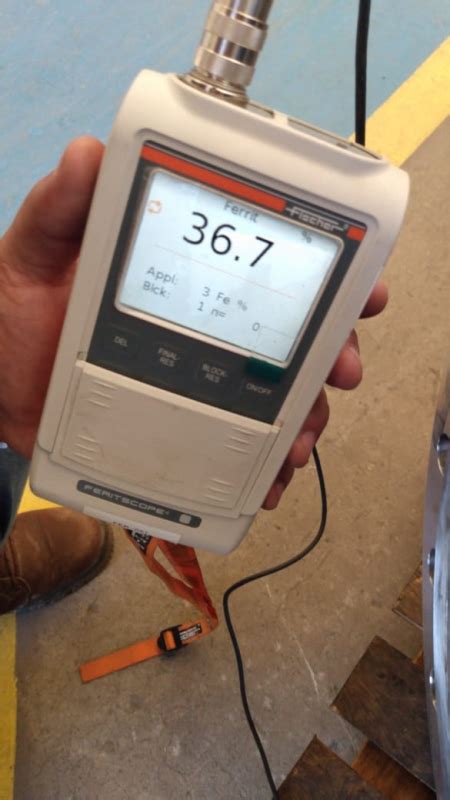 Medição De Ferrita Delta Campo J Ometto Equipamentos Espectrômetros