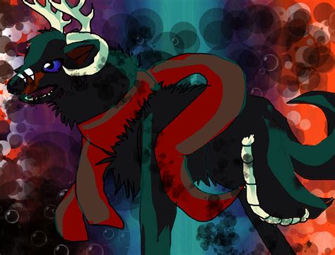 Ten Tailed Wolf By Blackwolfinfinity On Deviantart