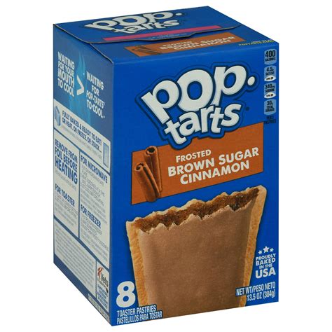 Kelloggs Pop Tarts Frosted Brown Sugar Cinnamon 13 5 Oz 12 Pack