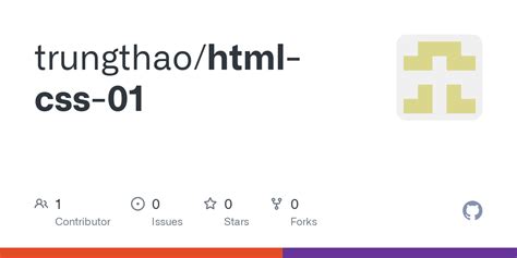 Github Trungthao Html Css 01