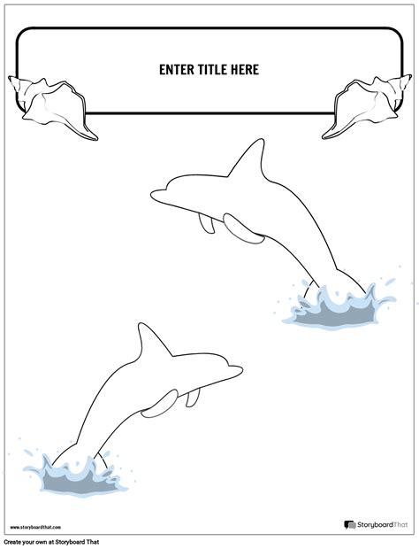 دولفين القصة المصورة من قبل Ar Examples