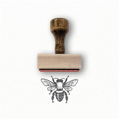 Bee Stamp Postage Stamp From North Korea Depicting A Honey Bee On A