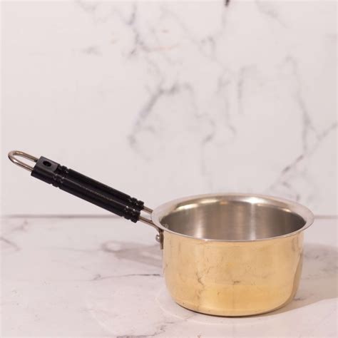Brass Sauce Pan Medium Shop Online