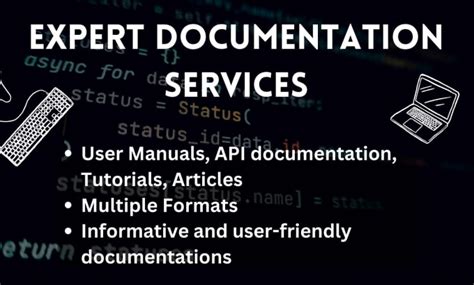 professional technical writer expert documentation services by