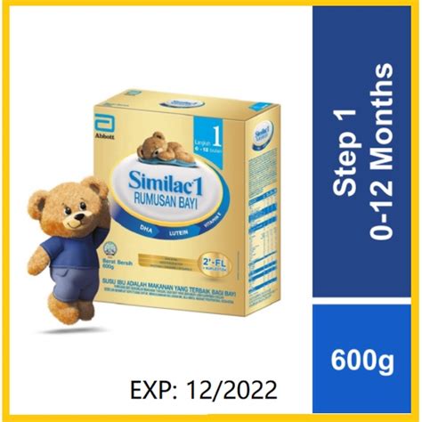 Similac Step 1 600g Exp 122022 Shopee Malaysia