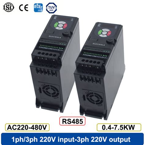 Vfd Inverter Motor Speed Controller Frequency Converter Variable Single
