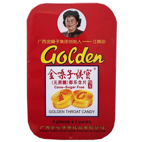 Dole Cane Sugar Free Golden Throat Candy 228g ~ 都樂無蔗糖金嗓子喉寶 228g