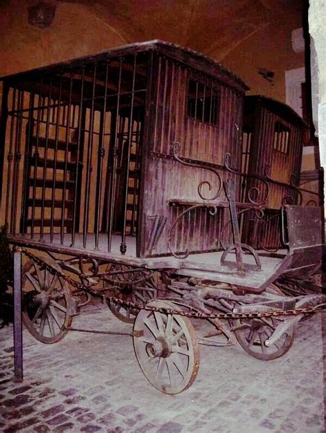 19th Century Wagon For Prisoner Transport Abandoned Abandoned Places