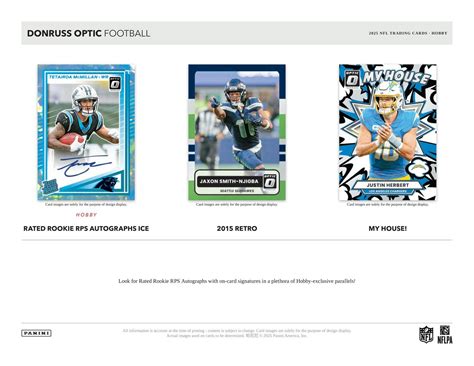 2025 Panini Donruss Optic Football Hobby Box Da Card World