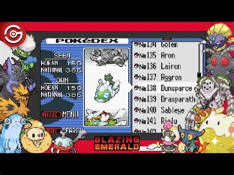 Pokemon Emerald Pokedex Pokedex Completion Rewards From Every Pokemon