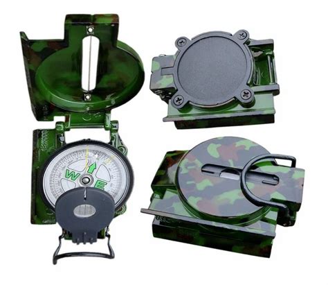 Professional High Accuracy Metal Waterproof Military Compass For Directions Compass Green At