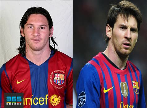 Messi Then And Now