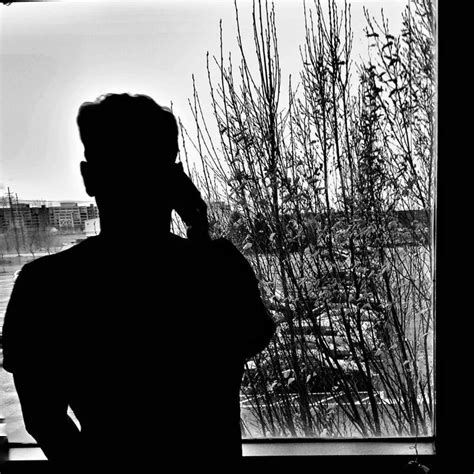 Cell Call By The Window Cell Windows Human Silhouette