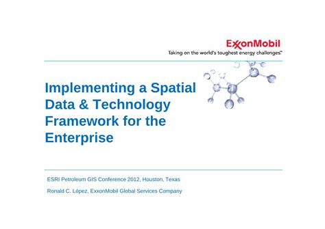 pdf implementing a spatial data and technology framework for the