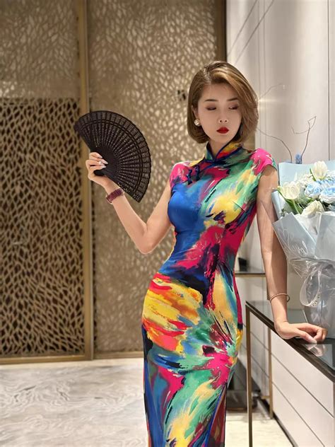 Chinese Cheongsam Dress Modern Qipao Traditional Qipao Dress