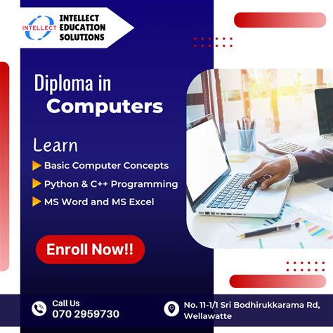 Diploma In Computers It First Level Software Engineering Class Room Or Online Class