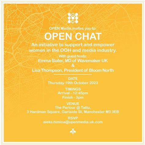 A Brilliant Lunch Supporting And Empowering Woman In The Media Industry Thank You Open Media Uk