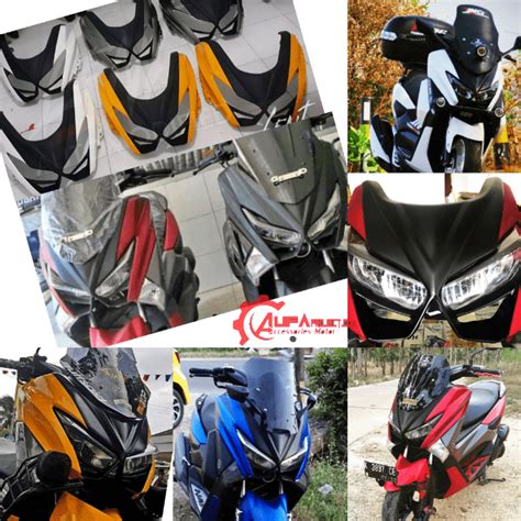 Headlamp Atau Tameng Custom Yamaha Nmax Aksesoris Yamaha Nmax Store Aufaproject46
