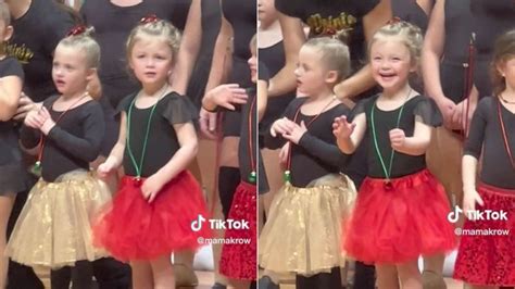 La Tierna Reacción De Una Niña Al Ver A Su Familia Desde El Escenario