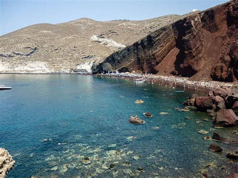 Where To Swim In Santorini The List Santorini Car Rental