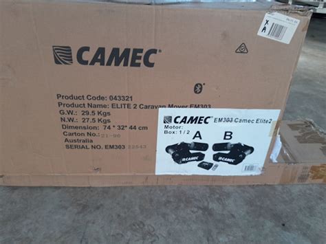 Camec Elite 2 Caravantrailer Mover Caravan And Campervan Accessories