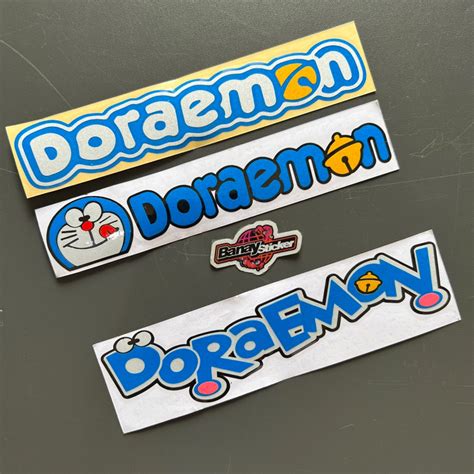 Jual Stiker Sticker Tulisan Doraemon Cutting Shopee Indonesia