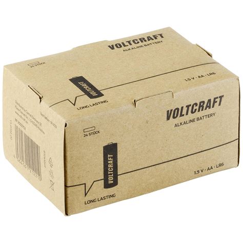Alkaline Lr06 Voltcraft 24pcs Voltcraft Alkaline Mangan Batteries 386140