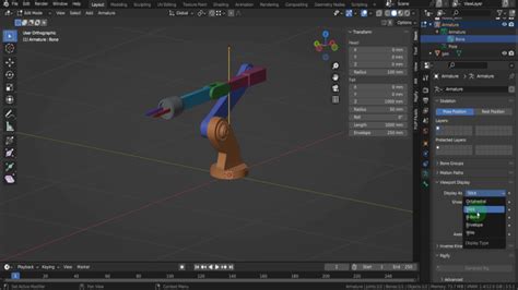 blender robot arm rigging and animation discover learn create