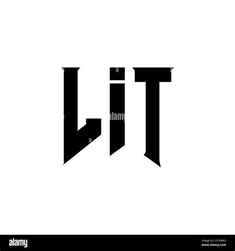 Lit Business Company Logo Stock Vector Images Alamy