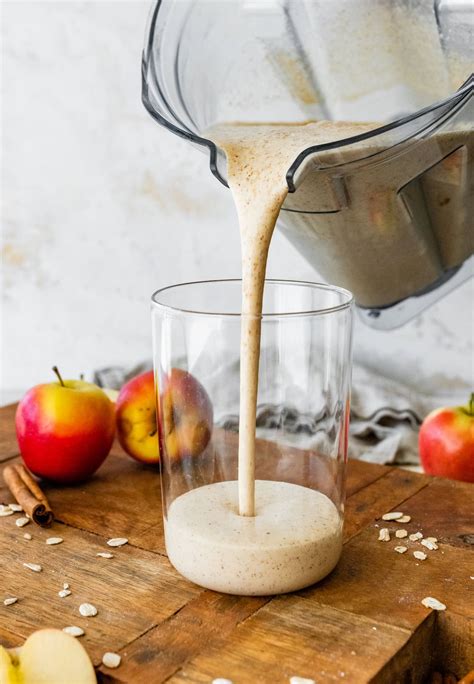 Apple Smoothie Naturally Sweetened And Protein Packed Two Peas