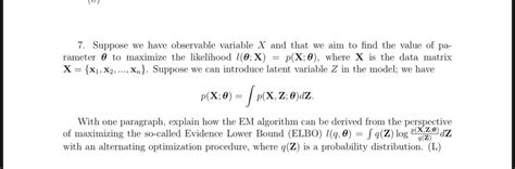 Suppose We Have Observable Variable X And That We Chegg Com